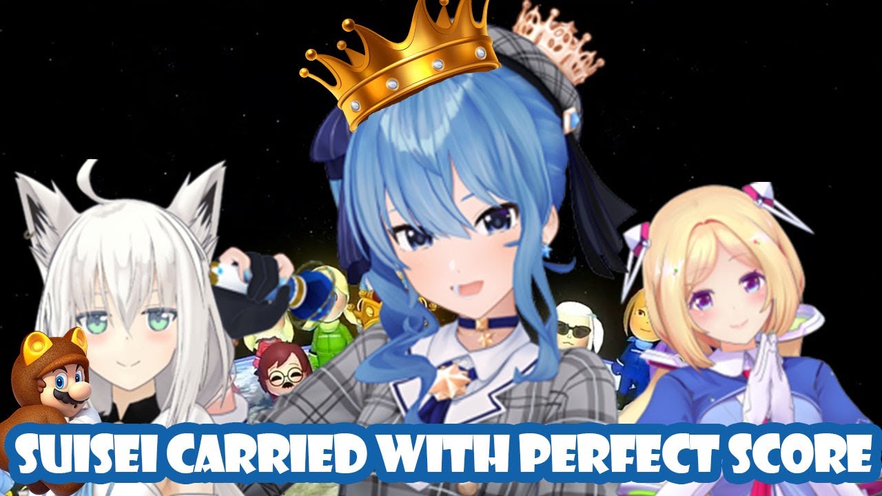 【HOLOLIVE MARIO KART 8】The Best Hololive Mario Kart Team with Suisei ...