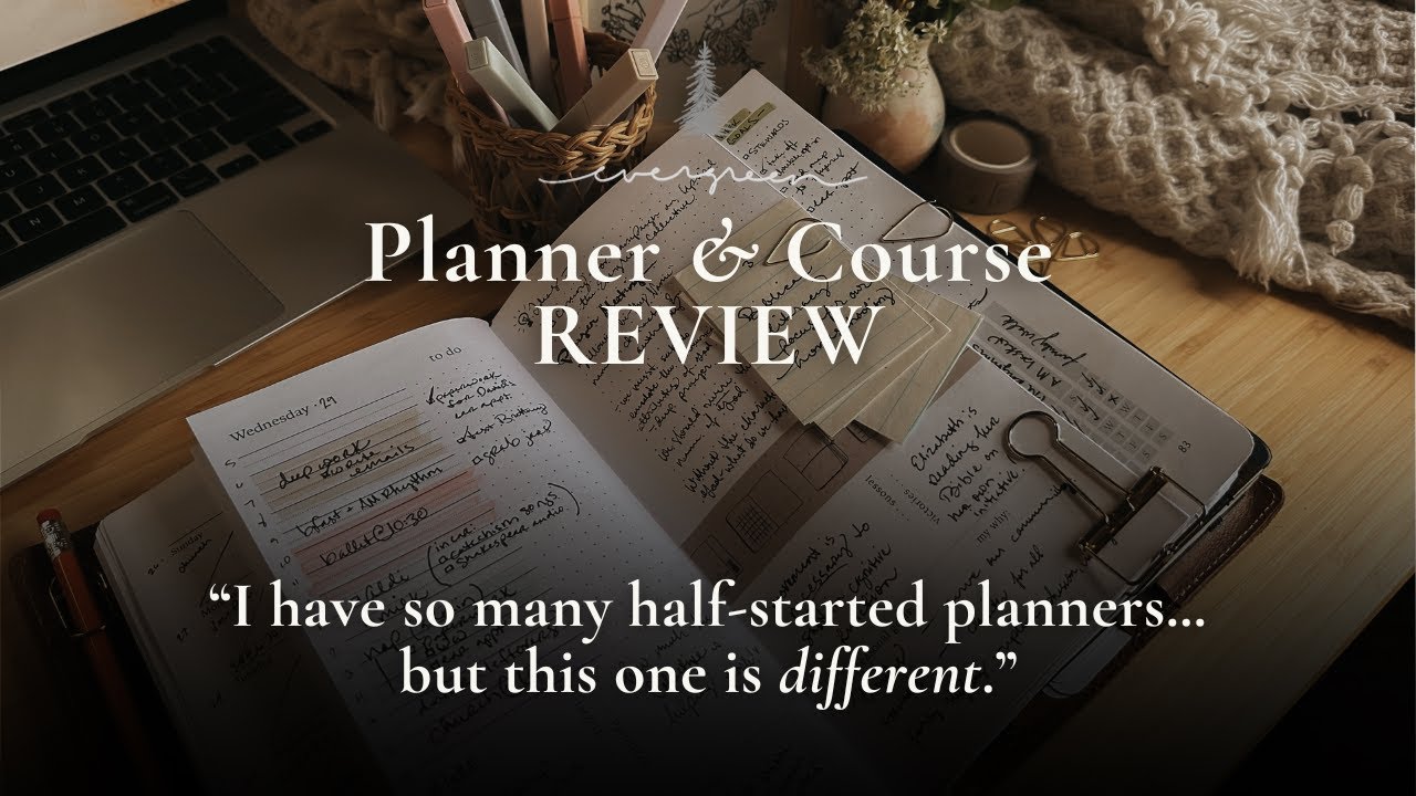 "I have tried way too many planners...this one is DIFFERENT." - YouTube