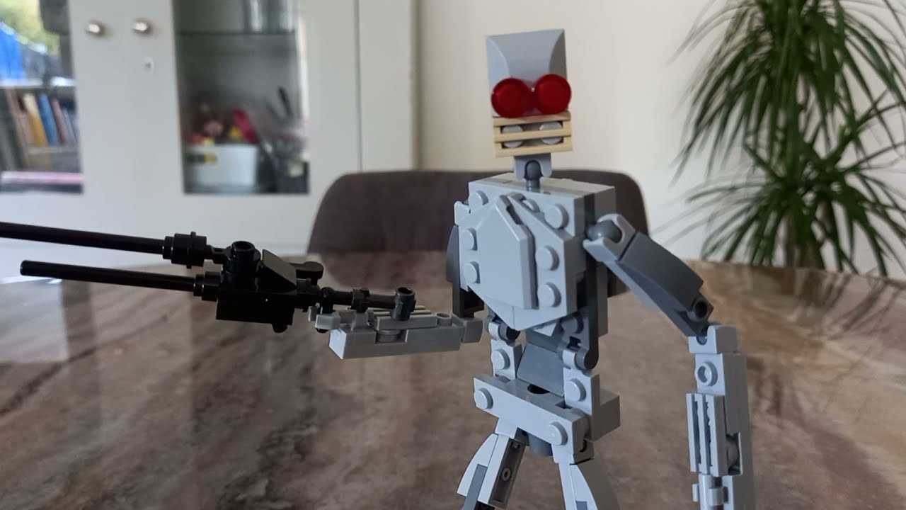 How to build a lego Terminator figure. - YouTube