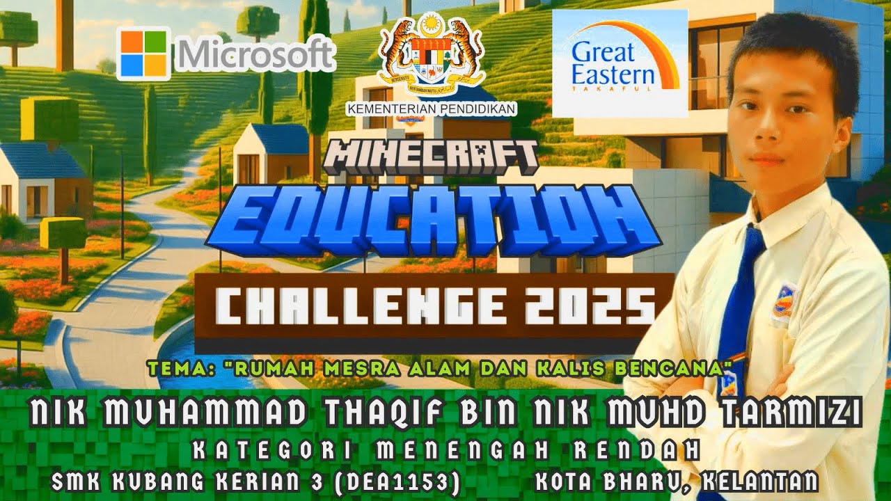 Minecraft Education Challenge 2025 SMKKK3 NIK MUHAMMAD THAQIF BIN NIK ...