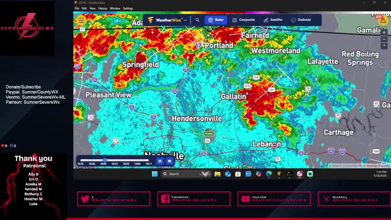 Live Radar (&/18/2025) (Testing) - YouTube