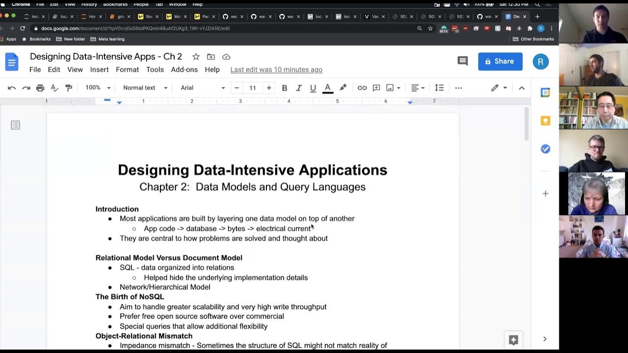 *New Book* DDIA - Data Models and Query Languages [Virtual] - YouTube