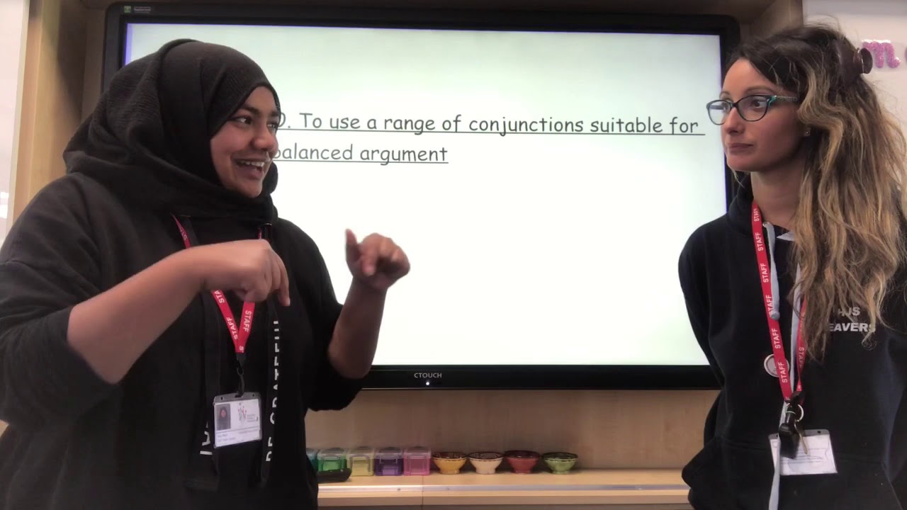 Year 6 English - Using suitable conjunctions for a balanced argument ...