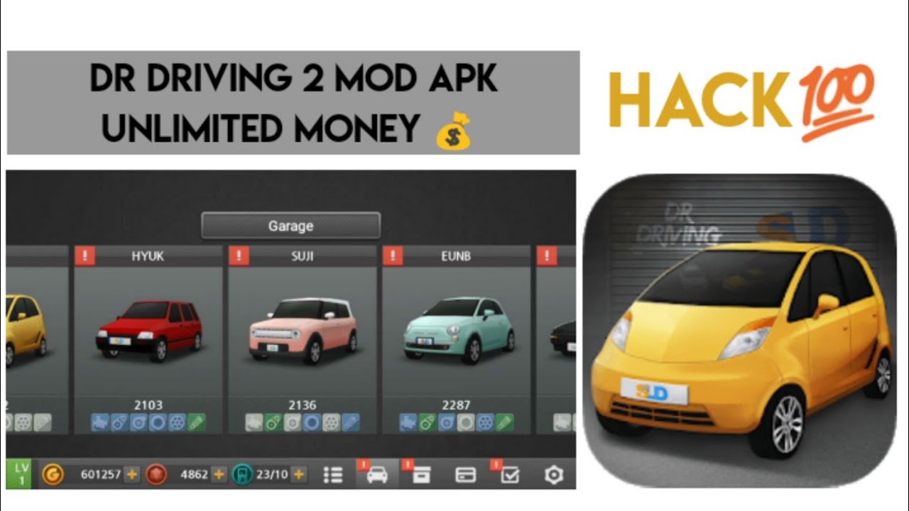 Dr driving 2 mod apk unlimited money | all cars unlocked | Gaming World ...