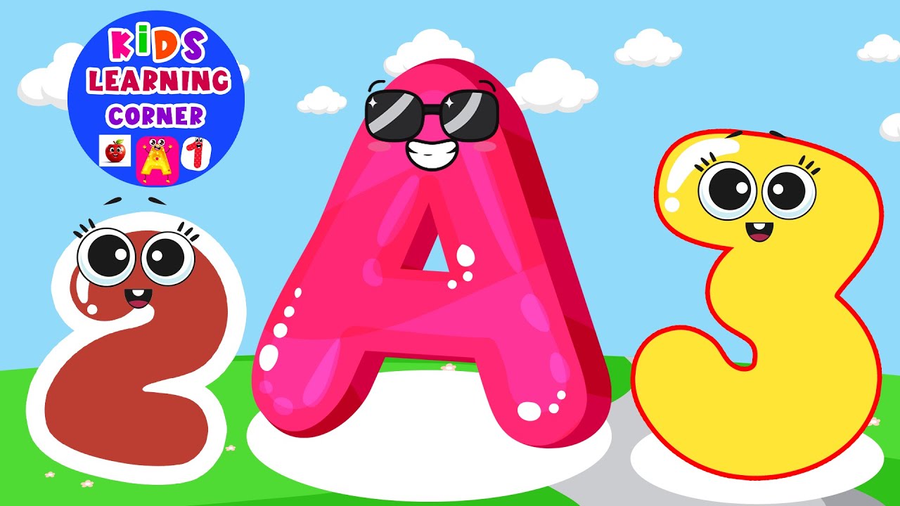 ABC &123 Learning For Toddlers | ABC and Numbers For Preschool | ABC ...