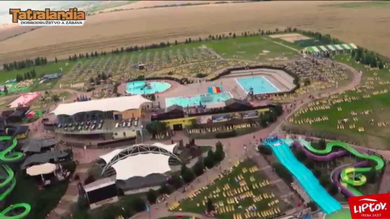 Tatralandia leto 2015 - YouTube