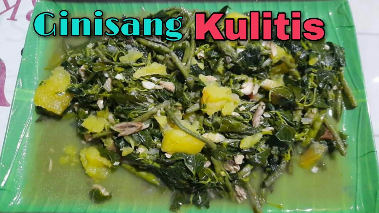 Pick N Cook Ginisang Kulitis (Spinach Recipe) - YouTube