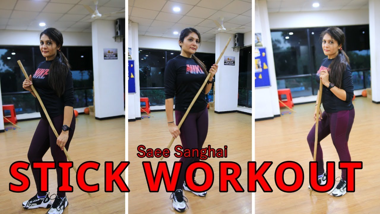 3 MINS STICK WORKOUT/ HOME WORKOUT/HOW TO LOOSE YOUR SIDES & BELLY FATS ...