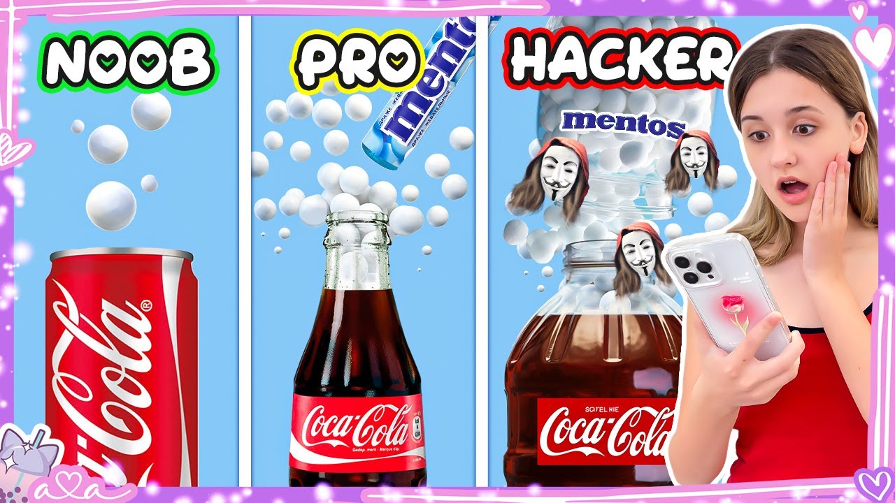 Schafft Ava NOOB vs. PRO vs HACKER in Drop and Explode?! Explodiert die ...