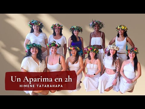 'Ori Tahiti - Créer ensemble et filmer un aparima en 2h - Himene Tatarahapa Workshop avec Mareva