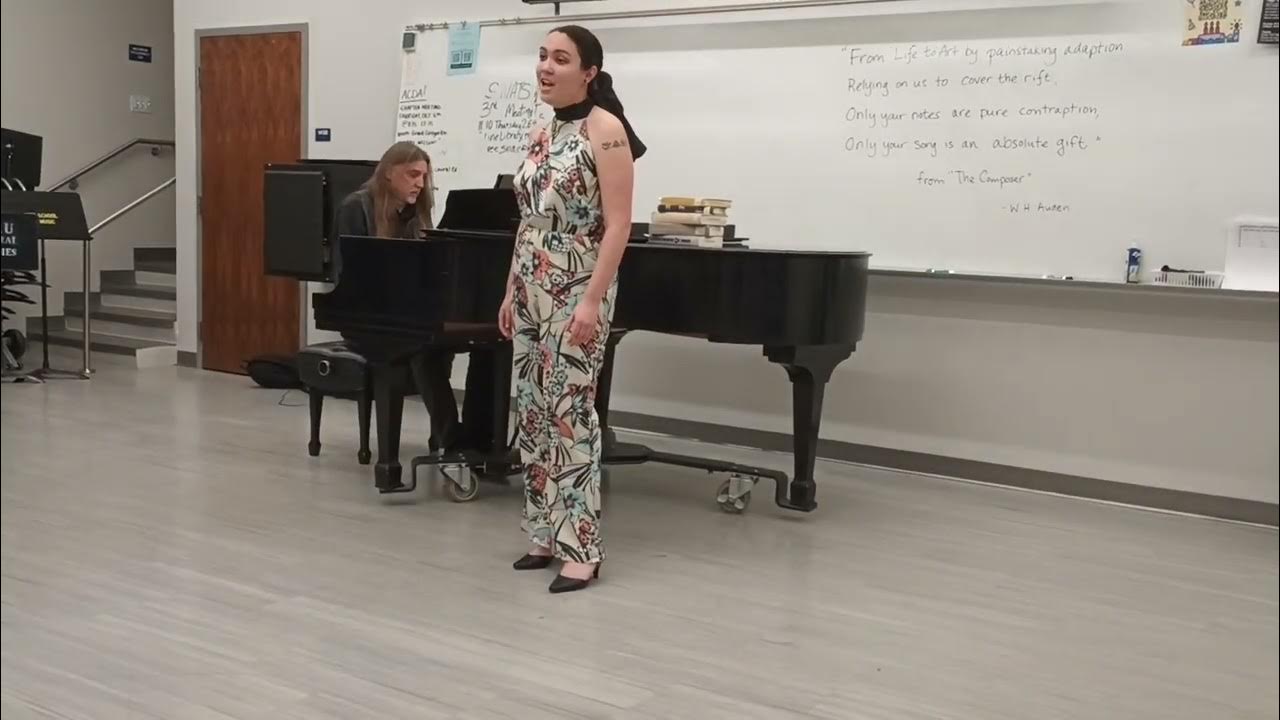 Epilogue: from "The Rain" - Ned Rorem - YouTube