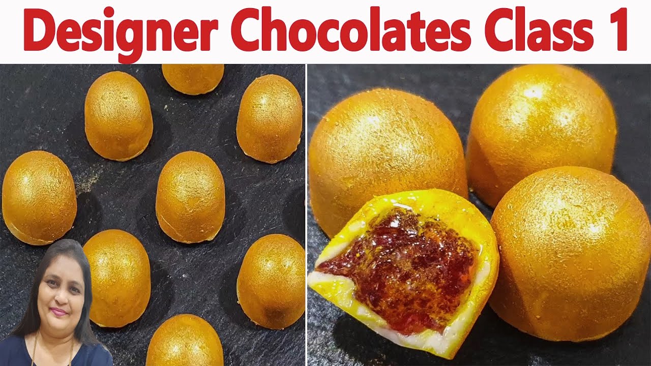Designer Chocolate Class 1 | Manisha Bharani Kitchen - YouTube