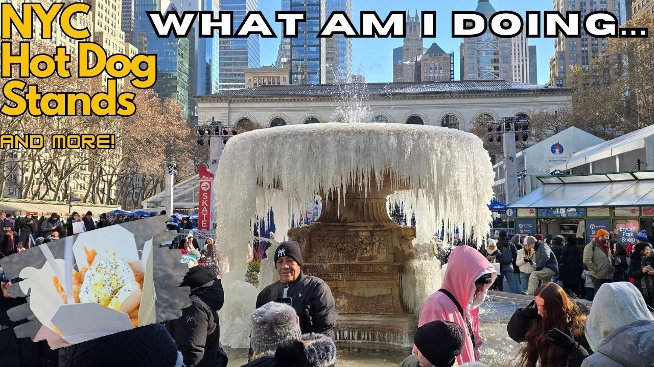 Freezing my tail off for Gnocchi alla Pomodoro! | NYC Hot Dog Stands ...
