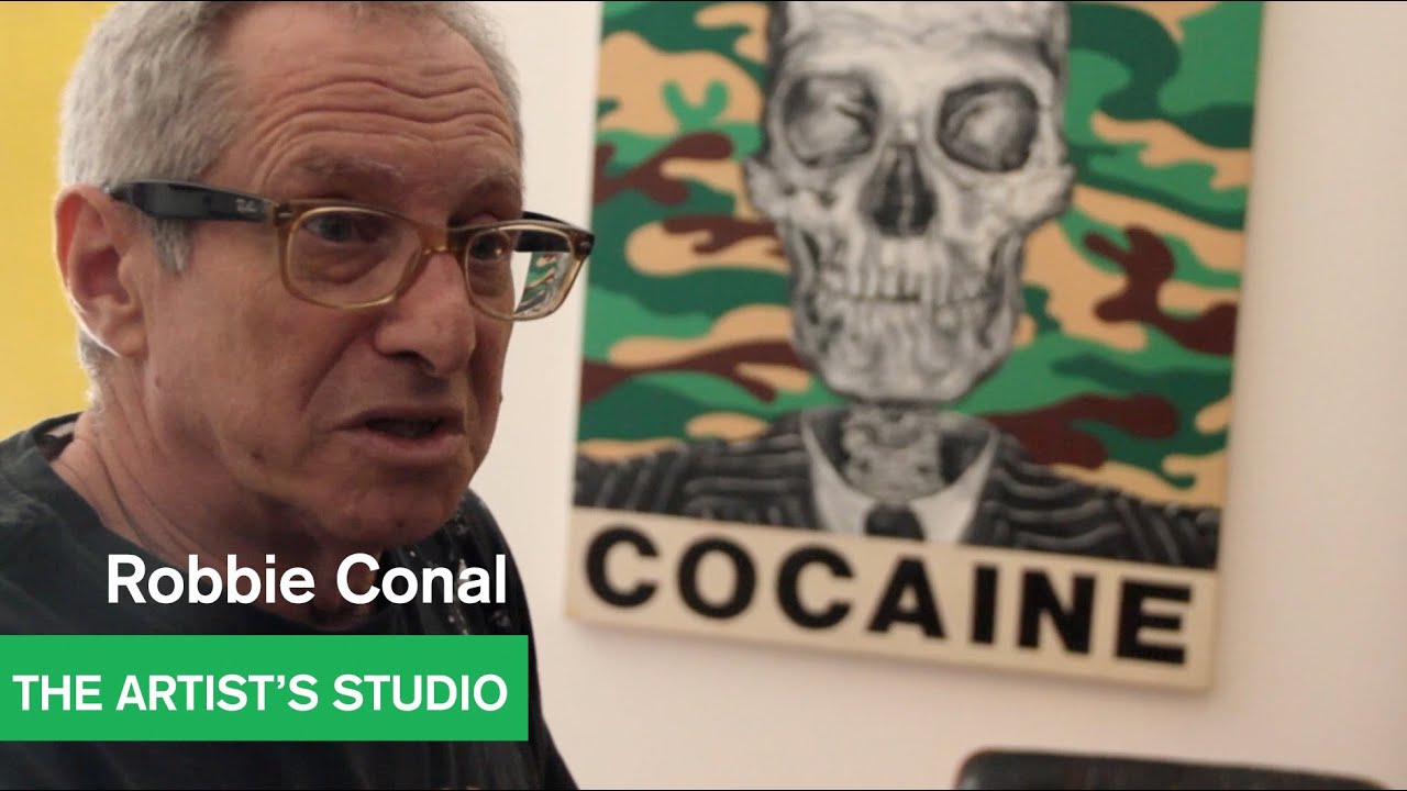 Robbie Conal - Radical Art in the Studio - The Artist's Studio - MOCAtv ...