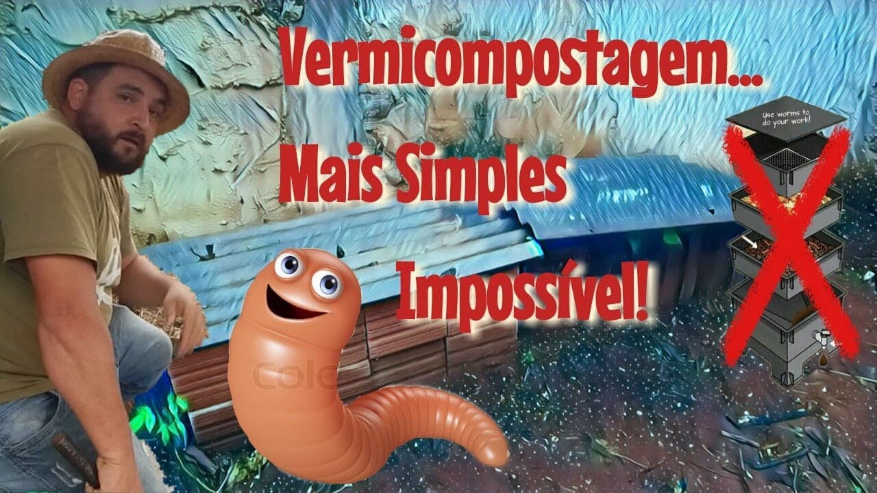 ♻ Como Fazer Vermicompostagem Domiciliar de Forma Simples [Fácil]🪱 ...