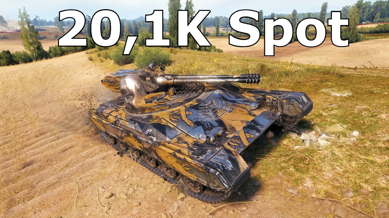 World of Tanks Vz. 71 Tesák - 20,1K Spot Damage - YouTube