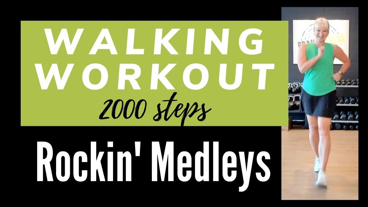 Fun Walking Workout to Rockin Medleys - Easy To Follow Exercise And ...