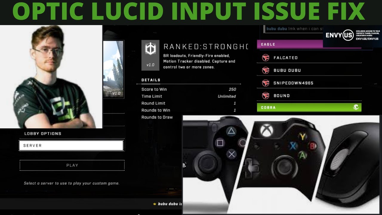 Optic Lucid Solves Input Issue In Halo Infinite - YouTube