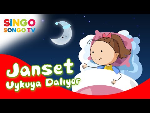JANSET Uykuya Dalıyor 😴🛌 – SingoSongo TV I İsme Özel Çocuk Şarkıları 🎵