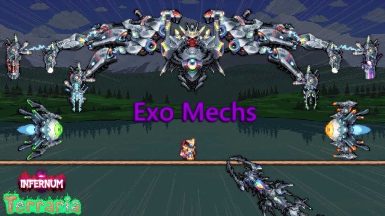 Terraria Calamity Infernum: Exo Mechs - Rogue - YouTube