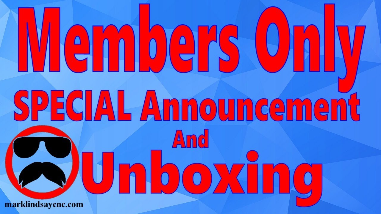Members Only Special Live Stream and Unboxing - YouTube
