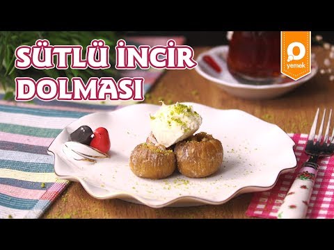 Sütlü İncir Dolması - Onedio Yemek - Tatlı Tarifleri