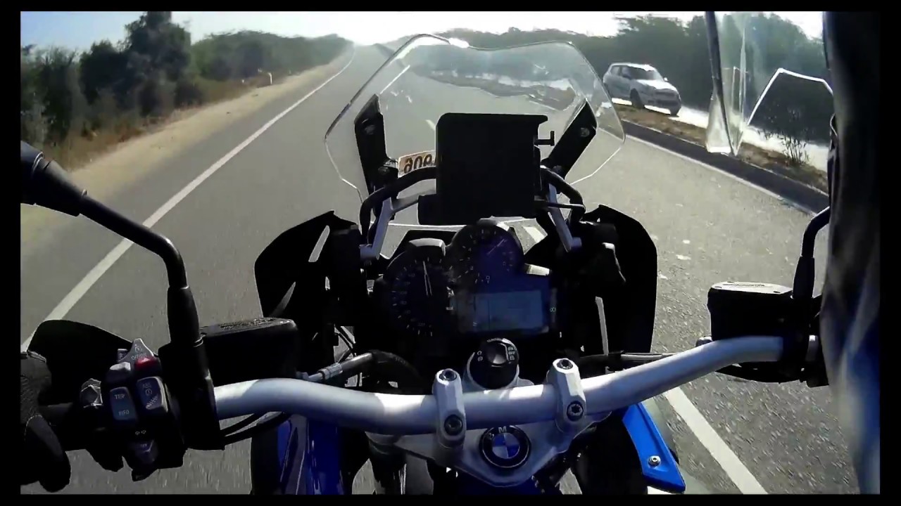 BMW R1200 GS Top speed - 200 Kmph | Wheelsguru - YouTube