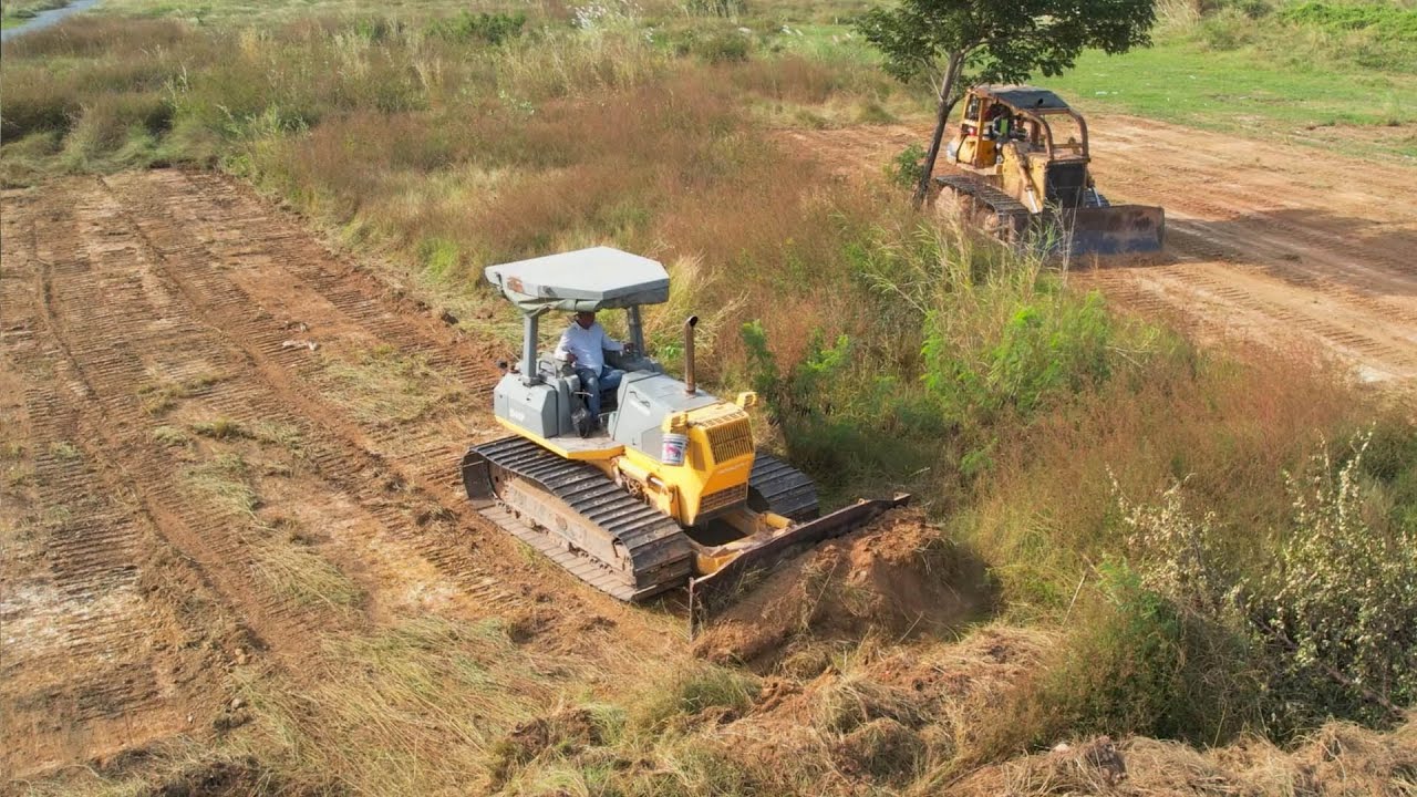 Great, just start the Dozer Tree Stump Roll Up and clean the ground ...