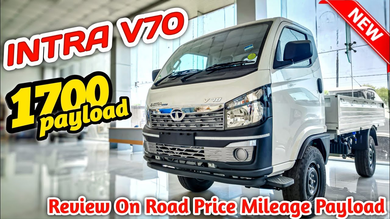 Mini Truck 😱 2024 New Tata Intra V70 Pickup Truck Review On Road Price ...
