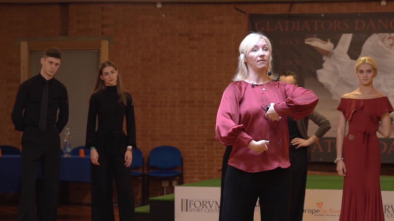 Hazel Newberry's Quickstep lecture from Gladiators Dance Congress Roma ...
