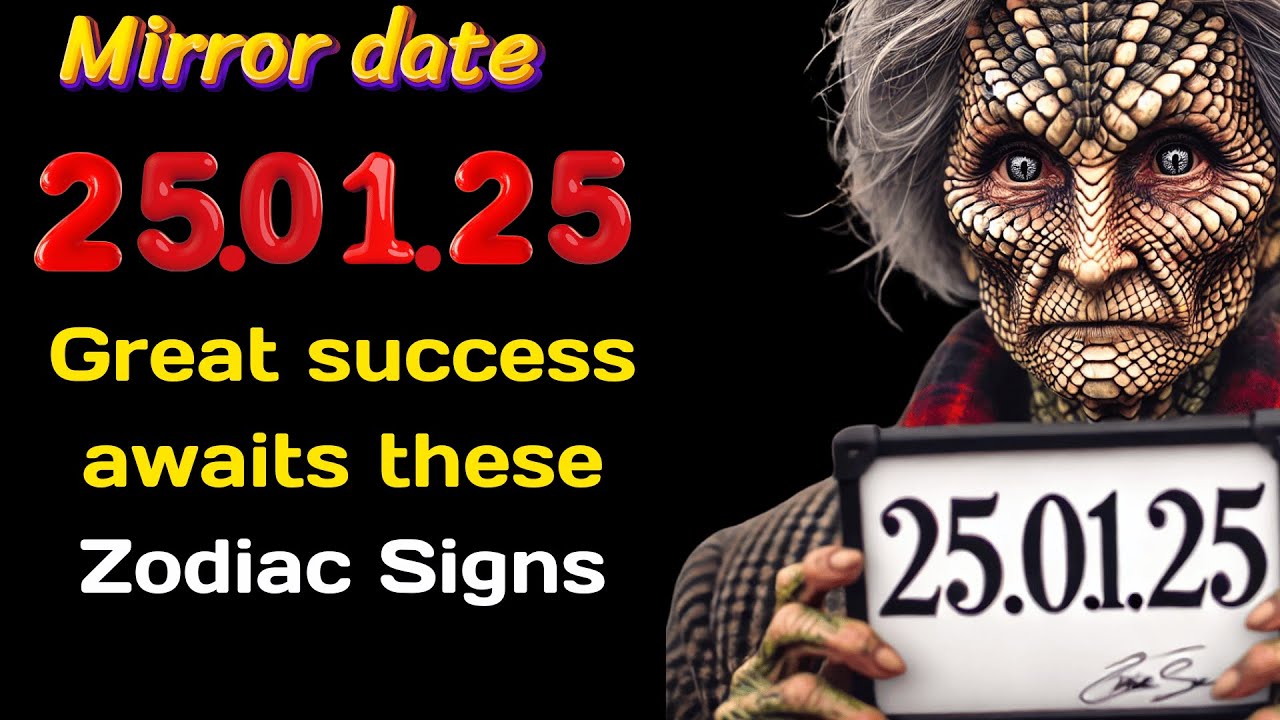 Mirror date January 25, 2025 will bring great success to these 6 Zodiac ...