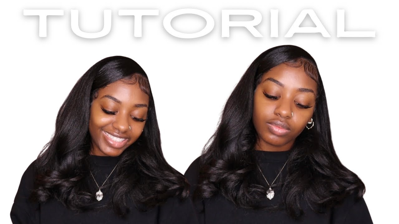 Side Part Swoop With Curls Hair Tutorial | Tiana Shannell - YouTube
