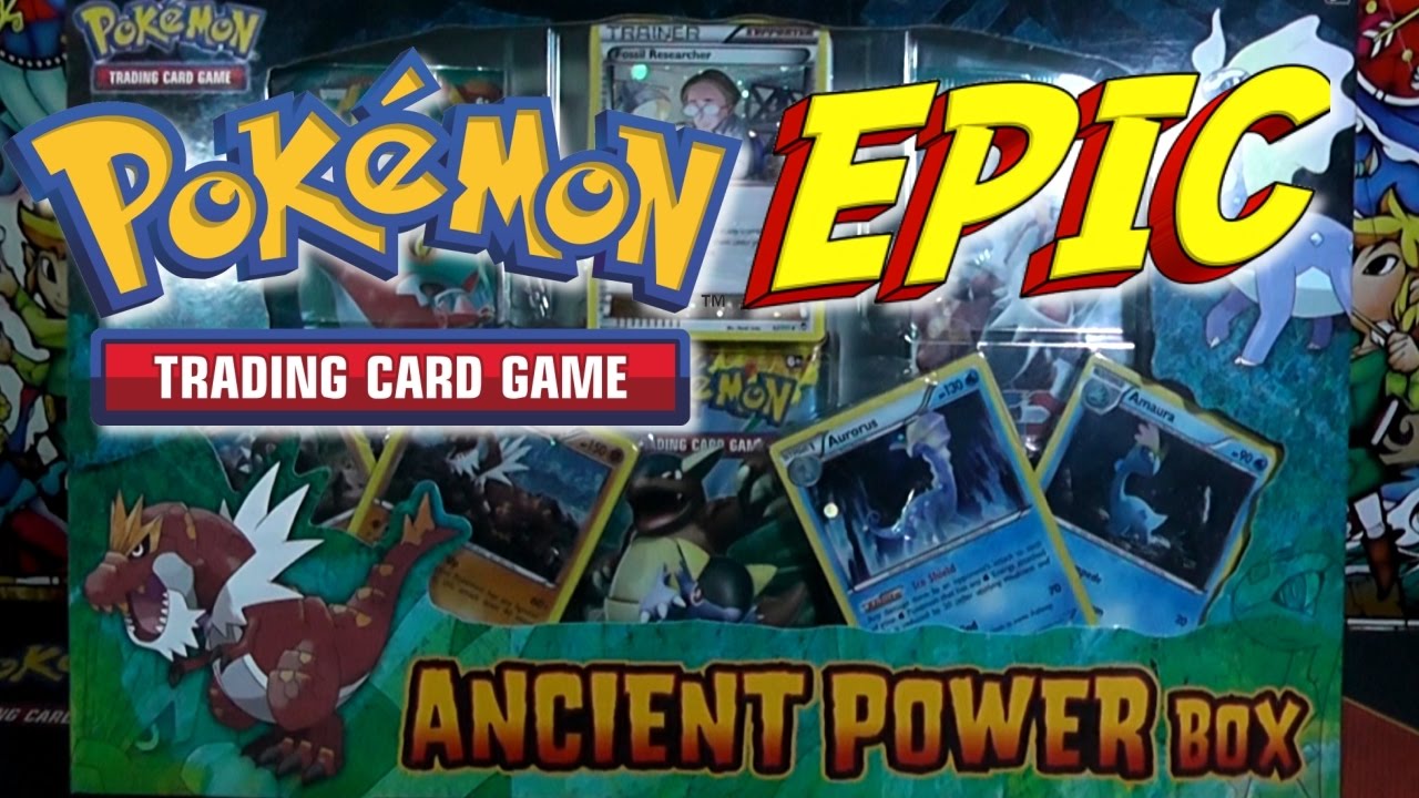 GRAN APERTURA DE CARTAS POKÉMON ANCIENT POWER BOX! - YouTube