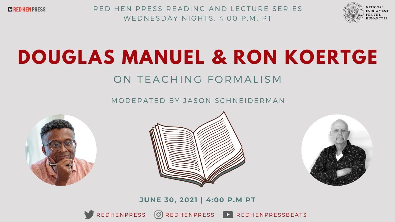 NEH Reading and Conversation Series: Douglas Manuel and Ron Koertge ...