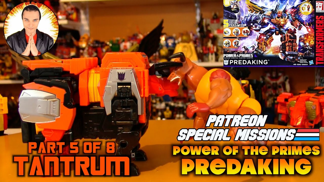 Transformers Power of the Primes Predaking Part 5 of 8: TANTRUM (Torox ...