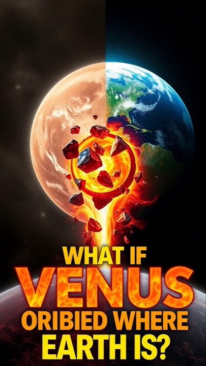 What If Venus Orbited Where Earth Is? 🌡️🌍#shorts #venus #universe #planets. - YouTube