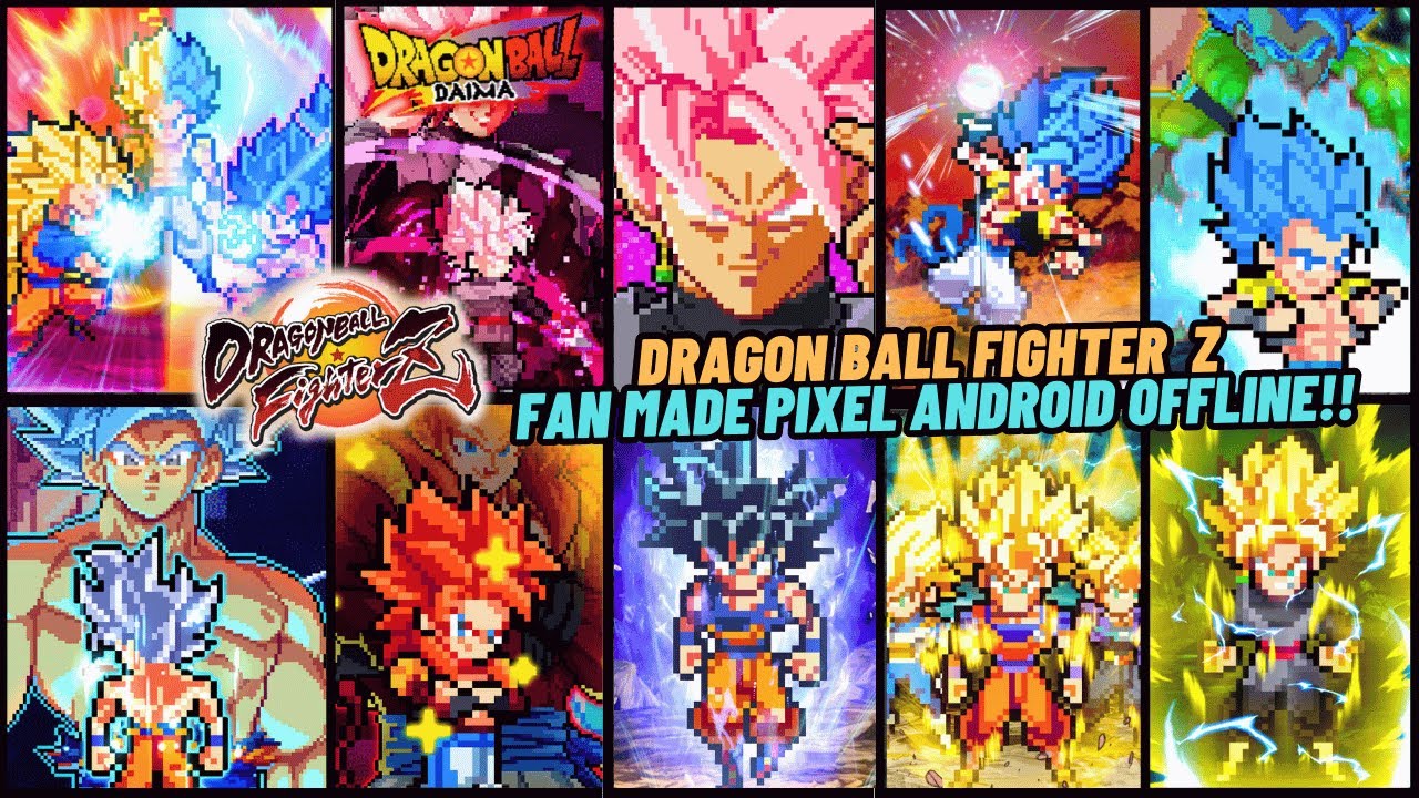 UPDATE TERBARU!! Dragon Ball Fighter Z Fan-Made Pixel Mobile Android ...