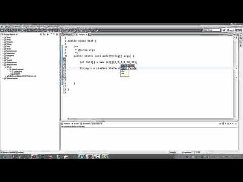 Java Eclipse Zeichen aus einem String liefern - Java Tutorial - YouTube