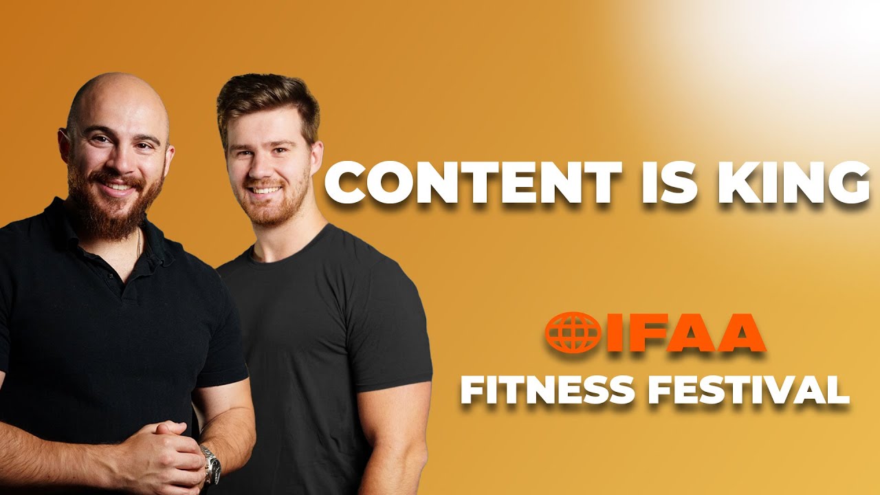 CONTENT IS KING - Vortrag auf dem IFAA Fitness Festival 2024 - YouTube