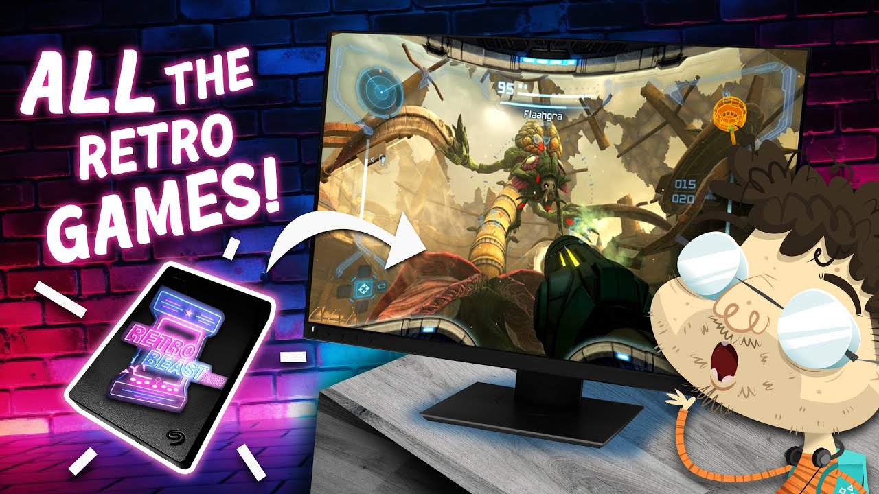 This emulation drive is NUTS! (4TB Mini Retro Beast by KrisCoolMod ...