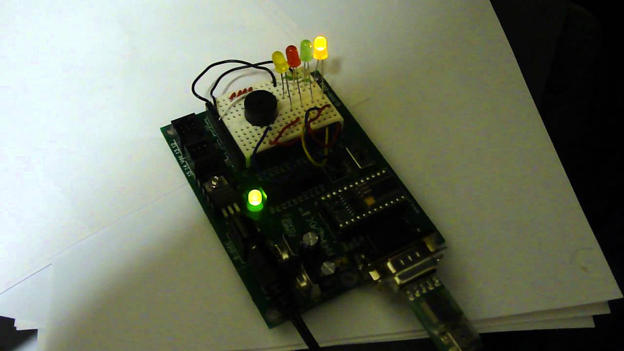 Parallax BS2 Playing Beethoven's 5th Symphony with LEDs - YouTube