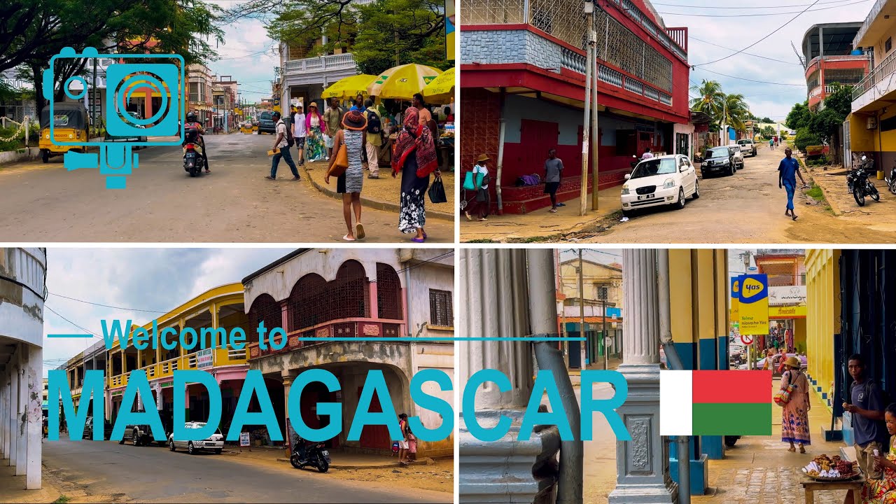 🇲🇬 Antsiranana - Madagascar | Walking city tour | 4K - YouTube