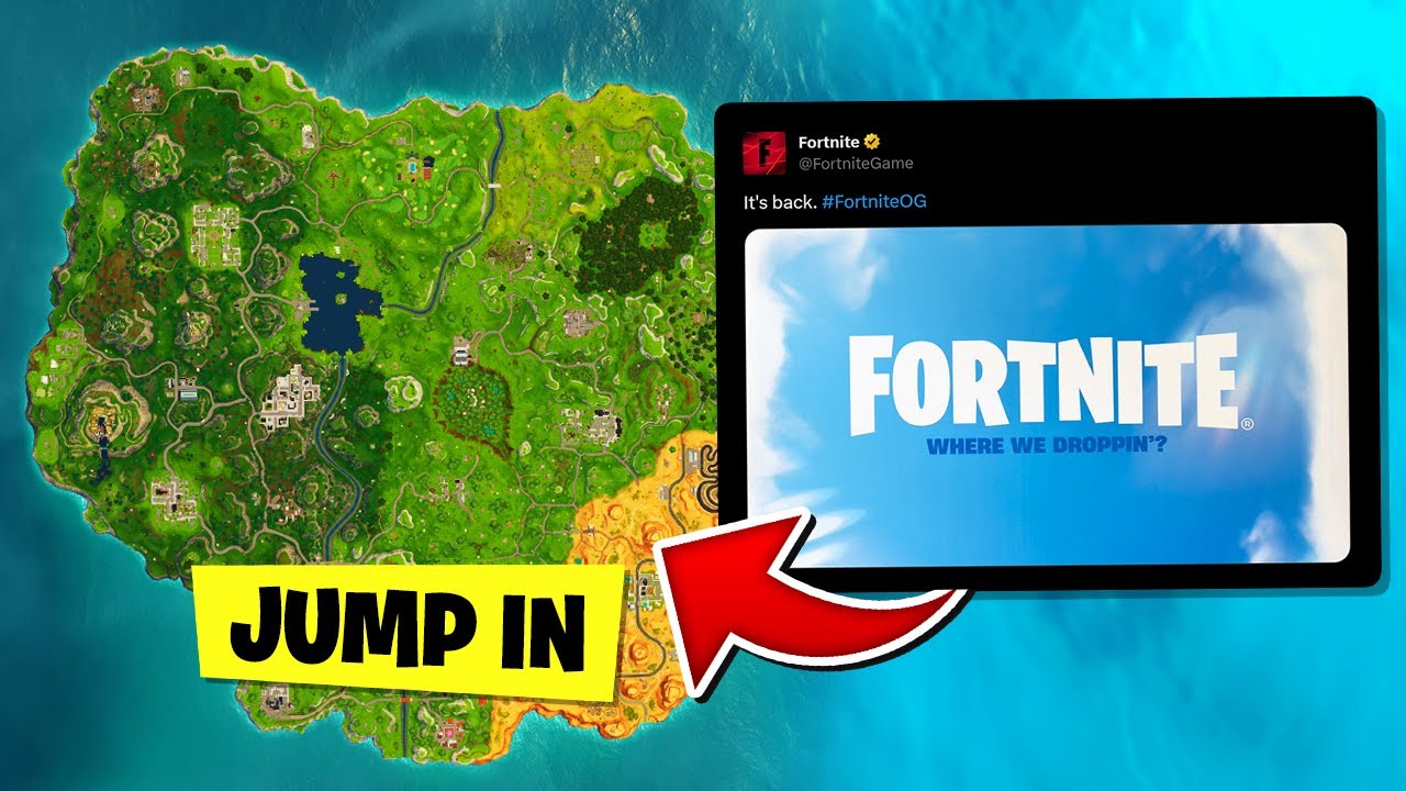 Here is EVERYTHING we know about the RETURN of CHAPTER 1 - Fortnite OG ...