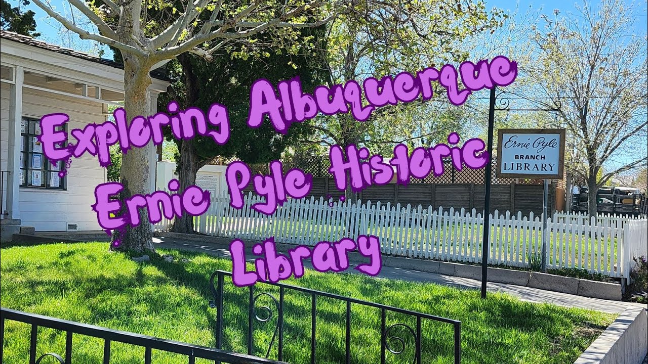 Exploring Albuquerque Ep 3 Ernie Pyle Library - YouTube