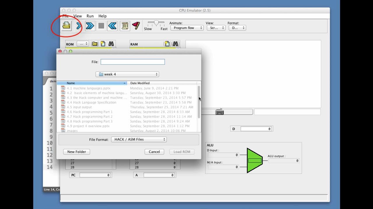 CPU emulator demo - YouTube