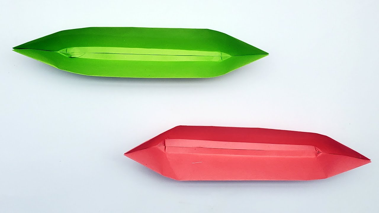 Easy Crafts With Paper | How To Make Easy Paper Boat 3 | Handmade Paper ...