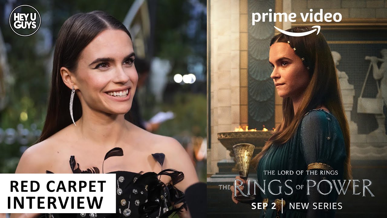 The Lord of the Rings The Rings of Power Premiere - Ema Horvath (Eärien ...