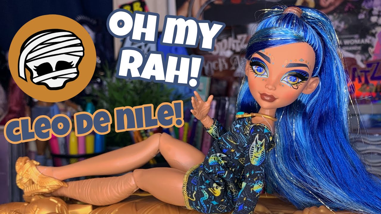 Bejeweled Beauty 💎 Cleo De Nile Monster High Goreganizer Doll Review ...