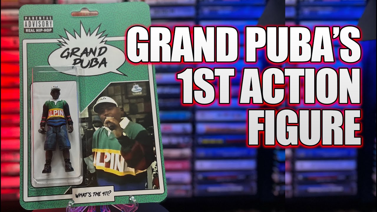 Grand Puba Whats The 411 Action Figure by NHHM Unboxing - YouTube
