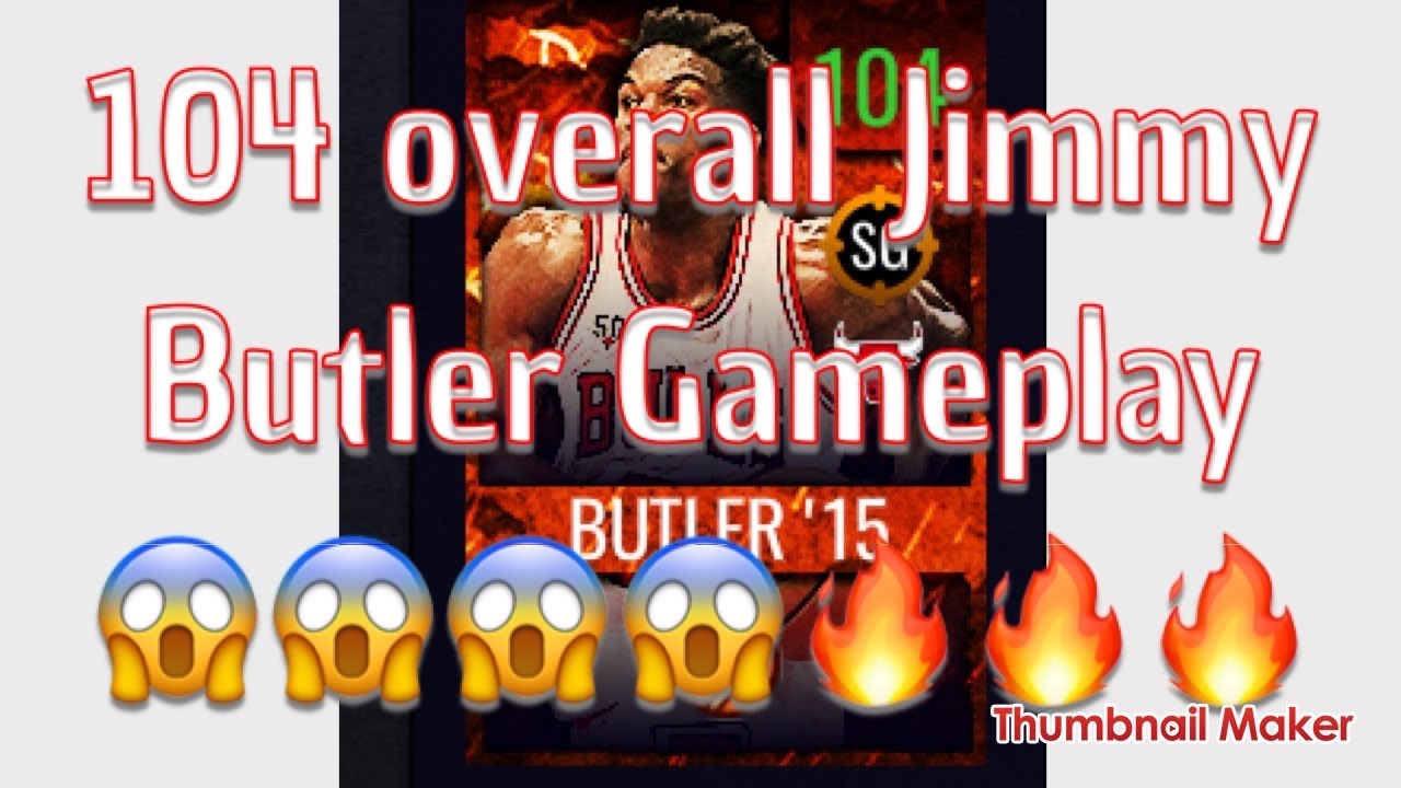 104 Overall Jimmy Butler Gameplay - YouTube
